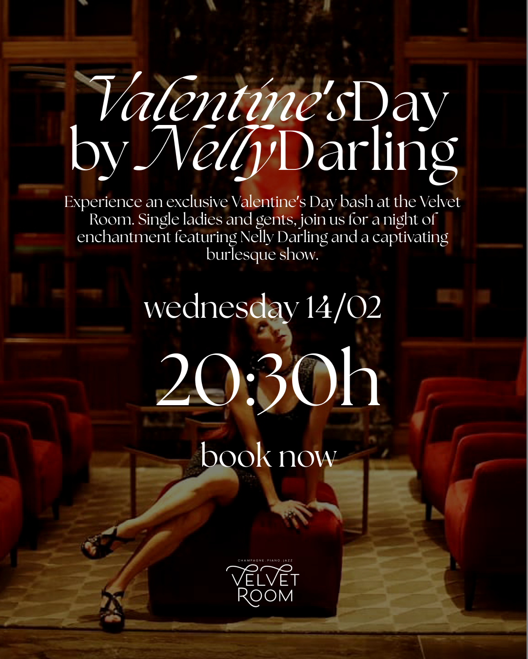Velvet Room Barcelona – Jazz Club & Piano Cocktail and Champagne Bar